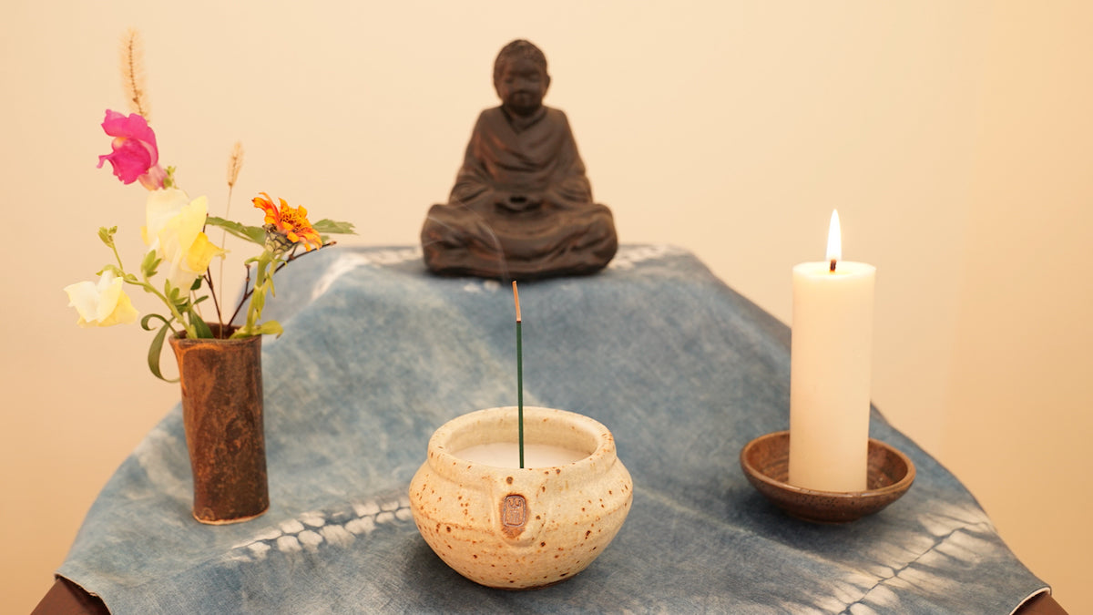 Mountains and Rivers Incense Bowl – The Monastery Store