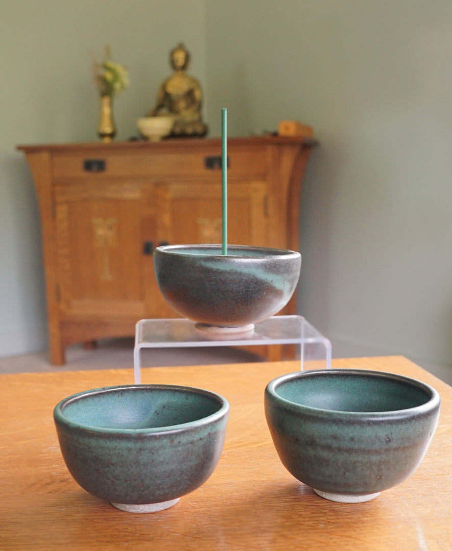 "Northern Lights" Incense Bowl - The Monastery Store