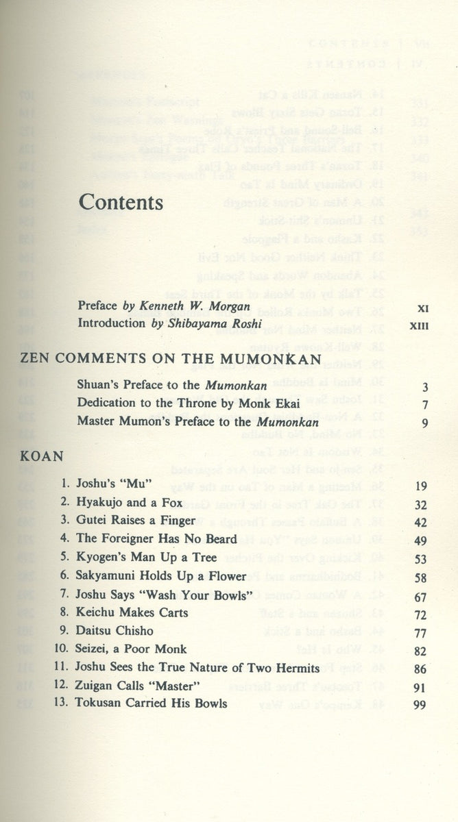 The Gateless Barrier - The Monastery Store