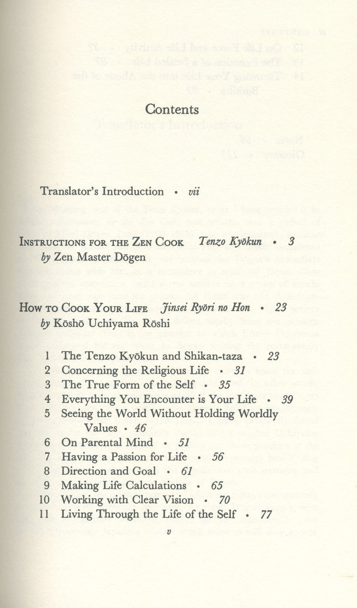 How to Cook Your Life - The Monastery Store